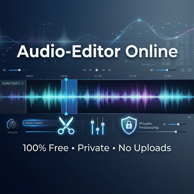 Cortar MP3 Online — Editor e Cortador de Áudio no Navegador